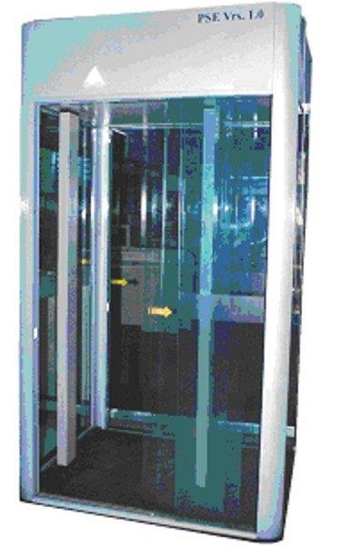 Porta eclusa acesso - Metal Space